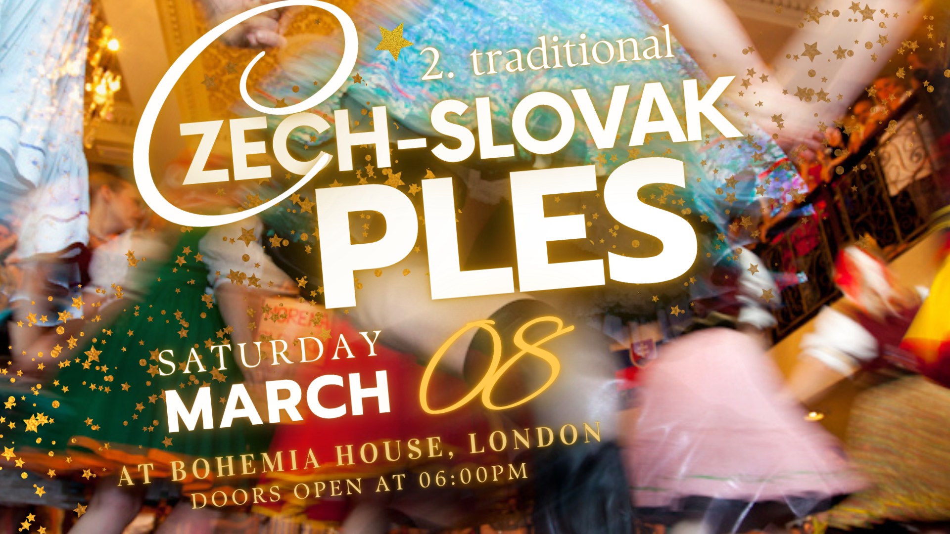 2nd Traditional Czech-Slovak PLES – Bohemia House | London